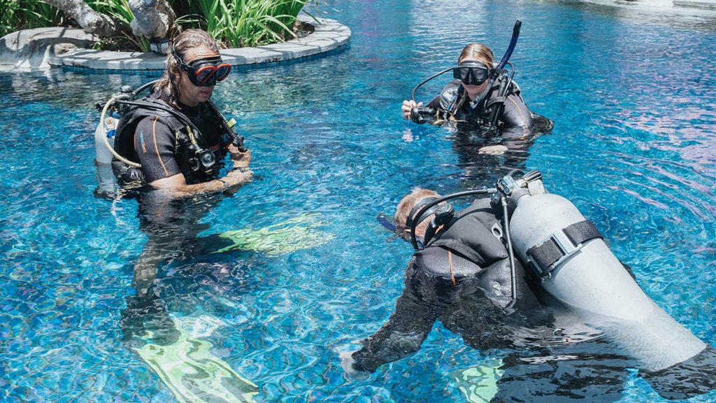 Your first step underwater: Discover Scuba Diving - Wet Frog Divers